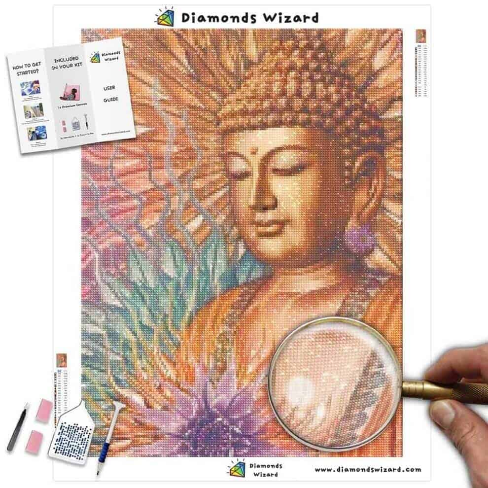 Diamond Painting Buddha – Diamonds Wizard | The Best Diamond Painting Kits