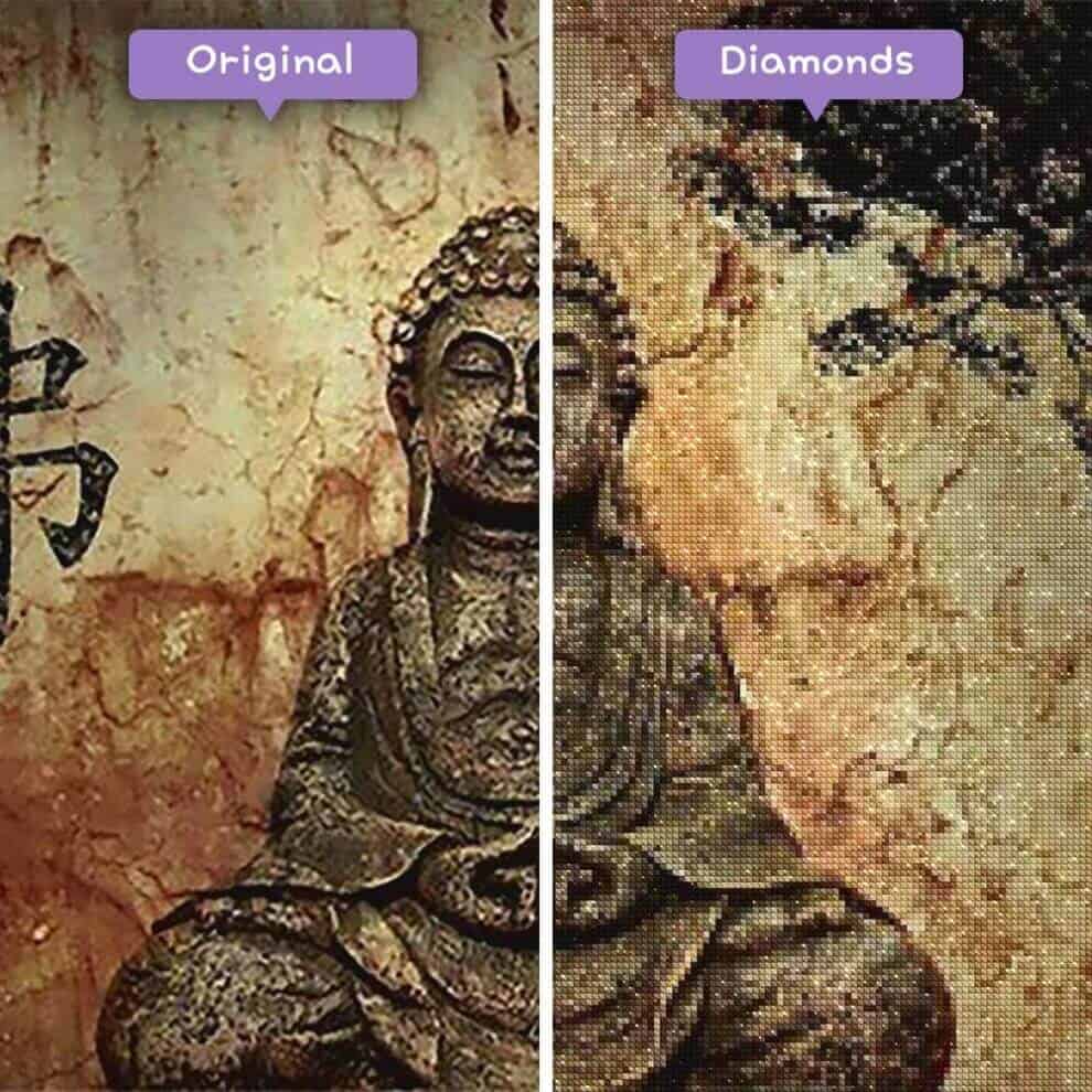 Diamond Painting Buddha Ancient Painting – Diamonds Wizard | The Best ...