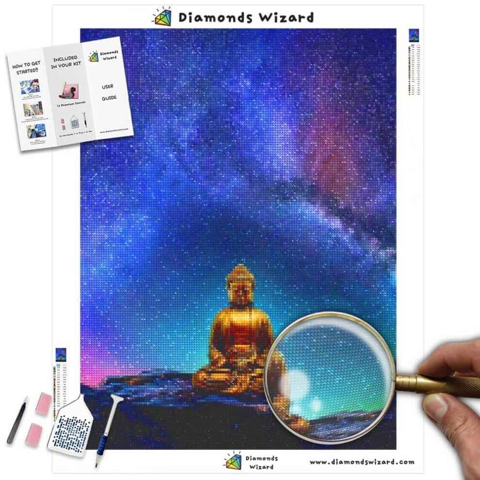 Diamond Painting Buddha's Enlightenment – Diamonds Wizard | The Best ...
