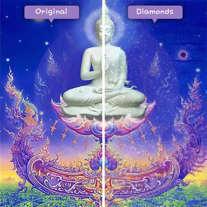 Diamond Painting The Buddha's Illumination – Diamonds Wizard | The Best ...