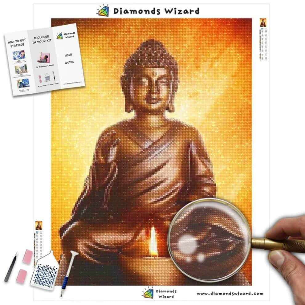 Diamond Painting The Buddha's Journey To Inner Peace – Diamonds Wizard ...