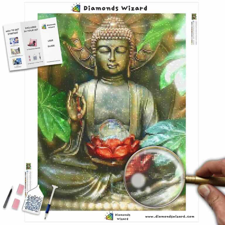Diamond Painting The Buddha's Serenity – Diamonds Wizard | The Best ...
