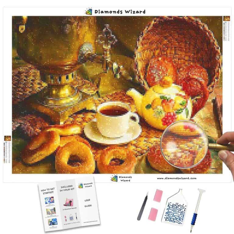 Diamond Painting Gourmet Breakfast – Diamonds Wizard | The Best Diamond ...