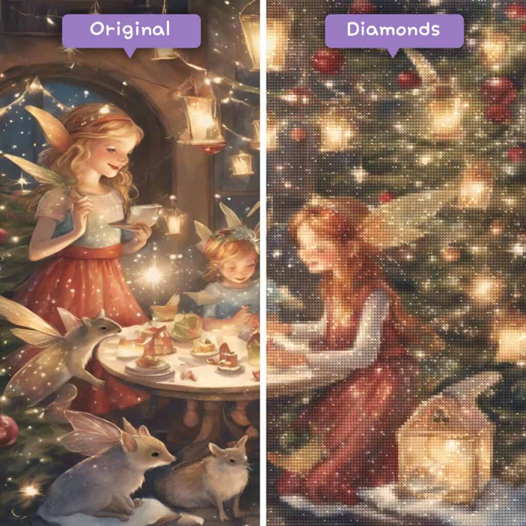 Diamond Painting Festive Fairies – Diamonds Wizard | The Best Diamond ...