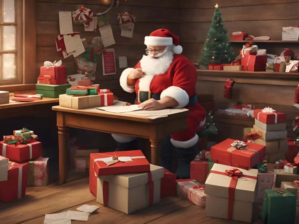 Diamond Painting Santa's Mailroom – Diamonds Wizard | The Best Diamond ...