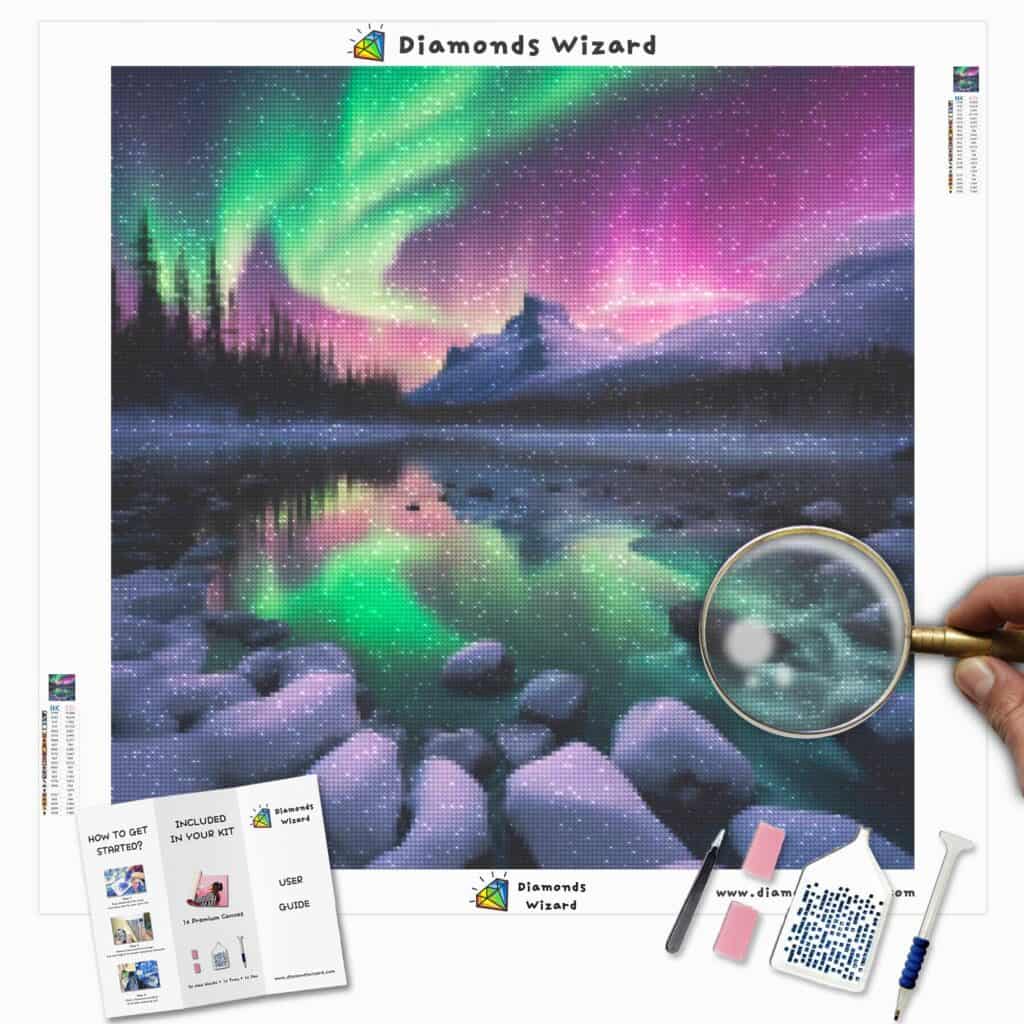 Diamond Painting Aurora Elegance – Diamonds Wizard | The Best Diamond ...