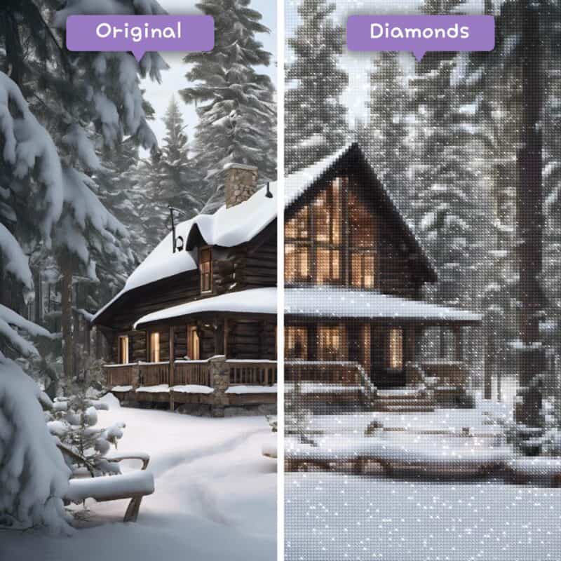 Diamond Painting Forest Haven Sparkle – Diamonds Wizard | The Best ...