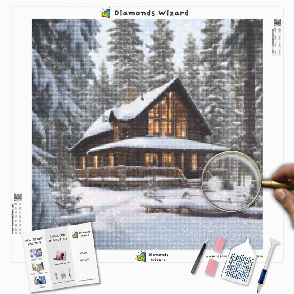 Diamond Painting Forest Haven Sparkle – Diamonds Wizard | The Best ...