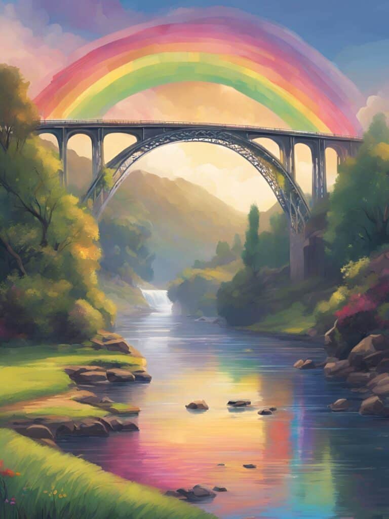 Diamond Painting Rainbow Bridge – Diamonds Wizard | The Best Diamond ...