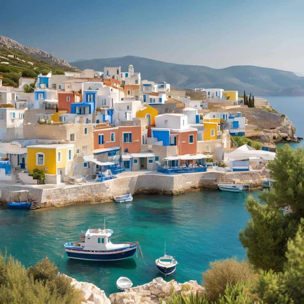 Diamond Painting Greek Coastal Villages – Diamonds Wizard | The Best ...